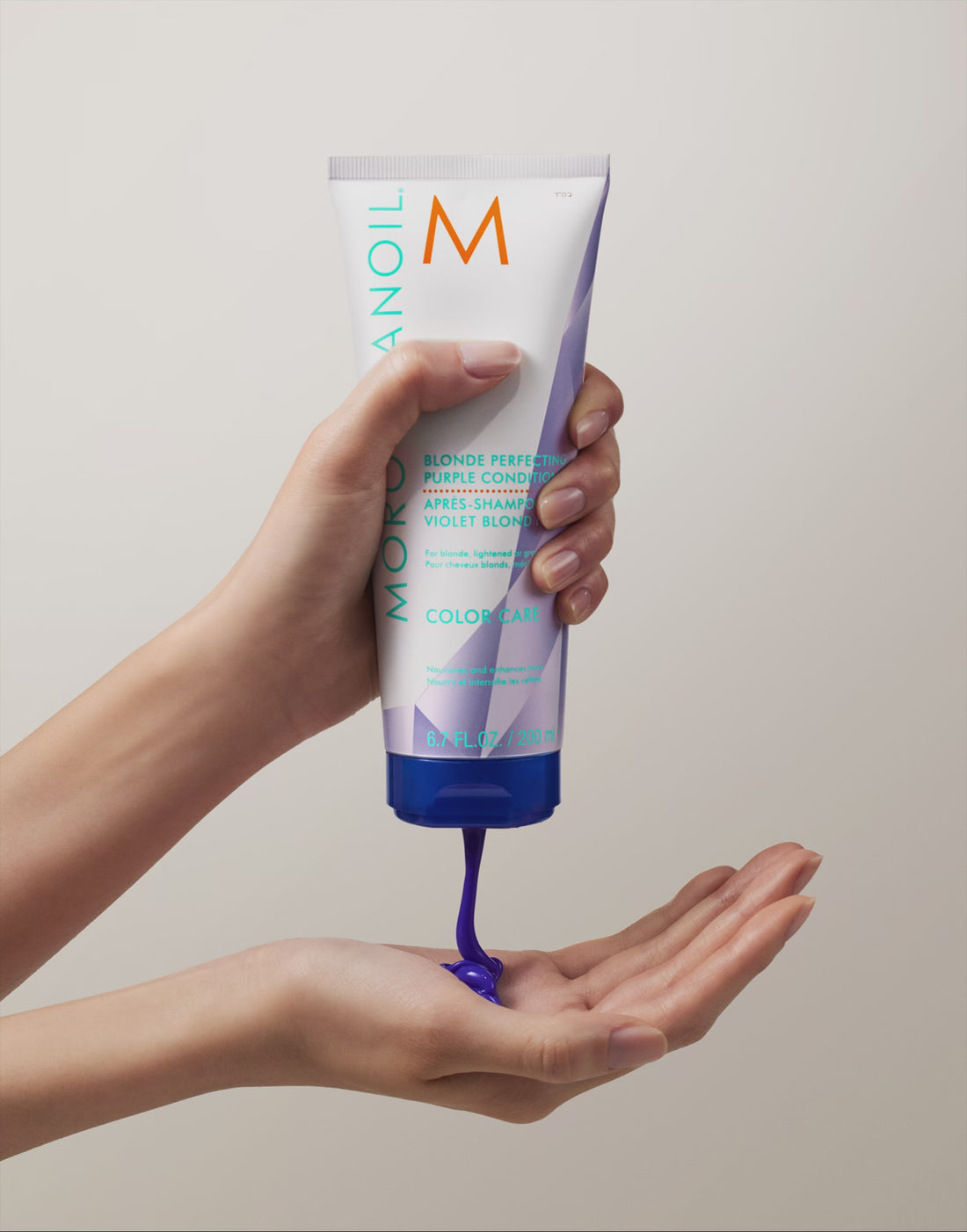 Blonde Perfecting Purple Conditioner – | Moroccanoil Canada